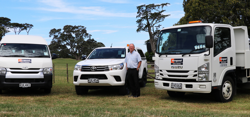 Hirepool rental vehicles | New Zealand Company Vehicle