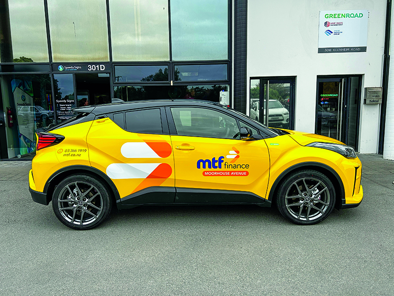 Graphics for your national fleet? No problem! | New Zealand Company Vehicle