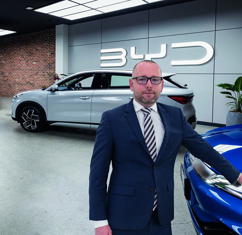 Andrew Simms expands with BYD | New Zealand Company Vehicle