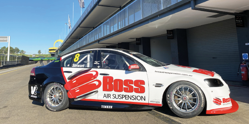 BOSS joins V8 Touring Car Series | New Zealand Company Vehicle